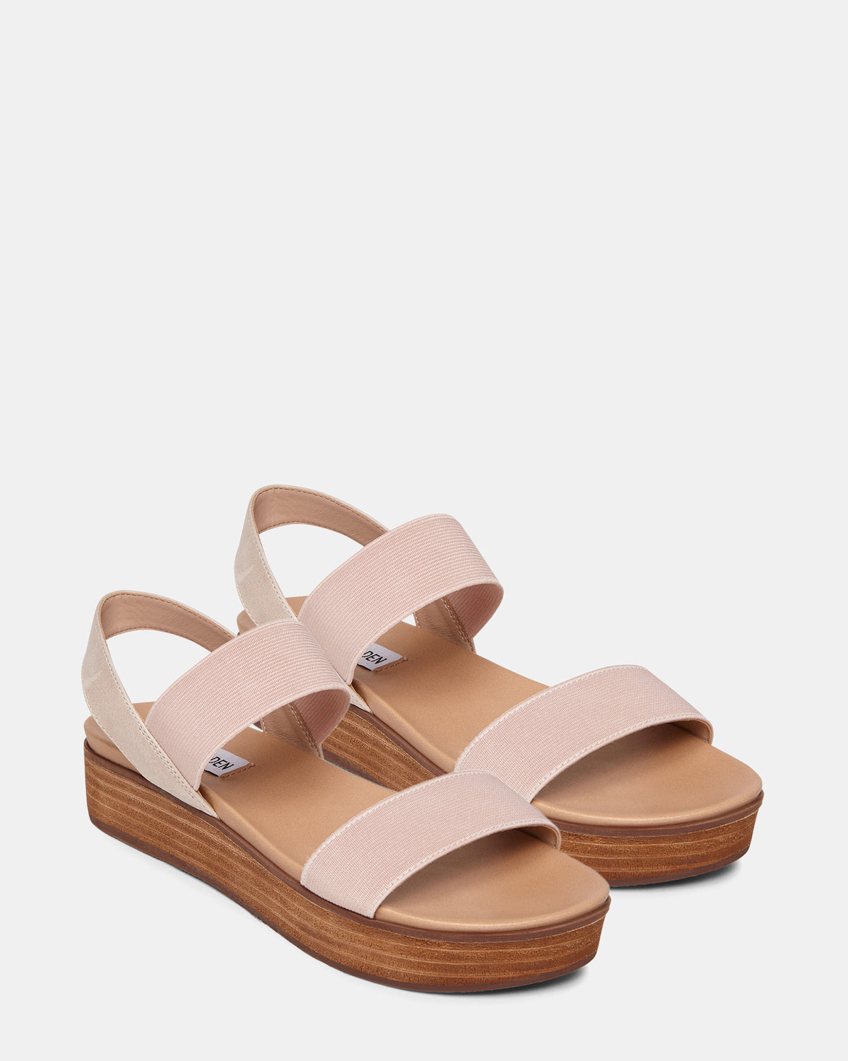 AGILE Natural Platform Sandals | Women's Designer Sandals – Steve ...