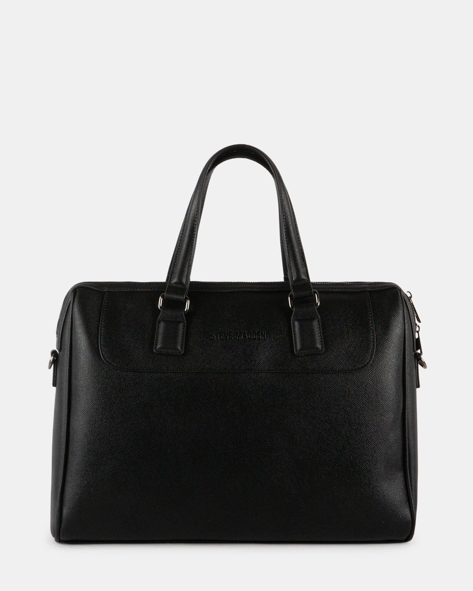 BTILMAN Black Top Handle Laptop Bag | Men's Designer Bags – Steve ...