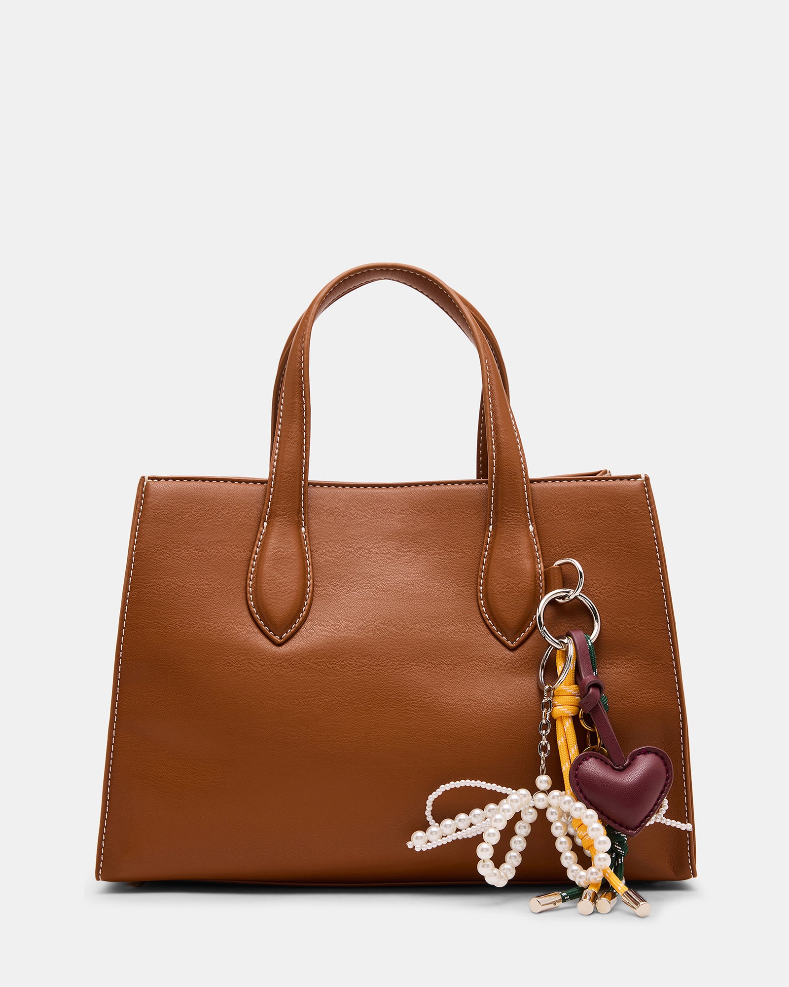 BCALLEB Brown Top Handle Crossbody Bag | Women's Designer Handbags ...