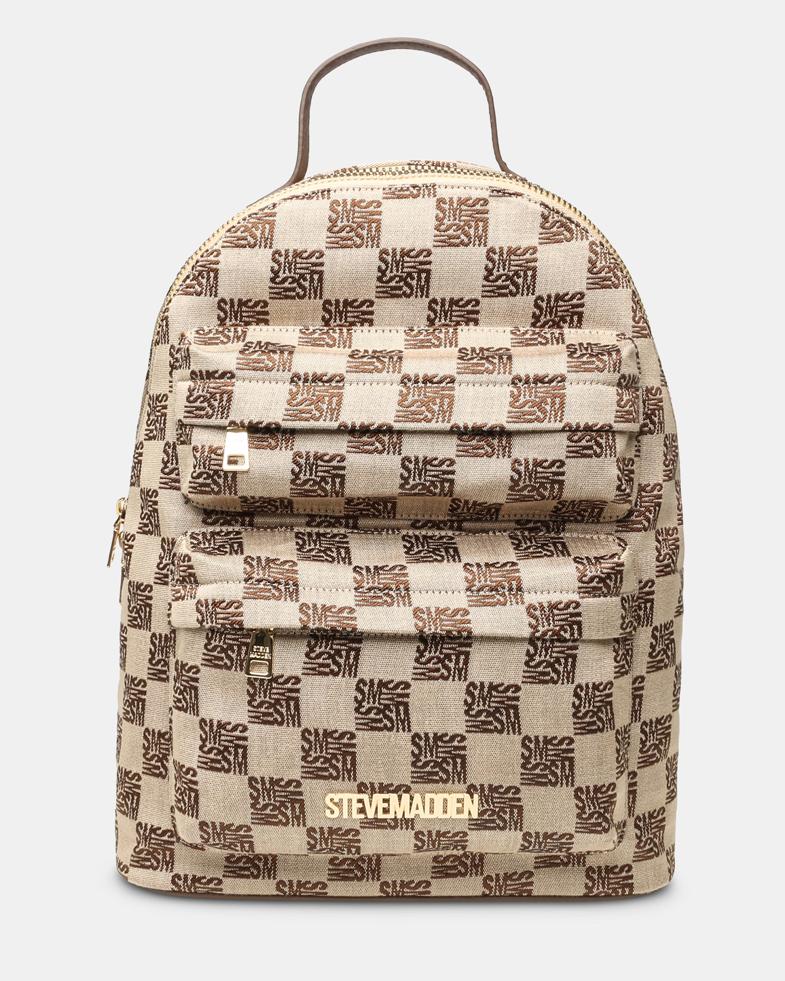 BLAB Brown Multi Backpack | Women's Designer Backpacks – Steve Madden ...