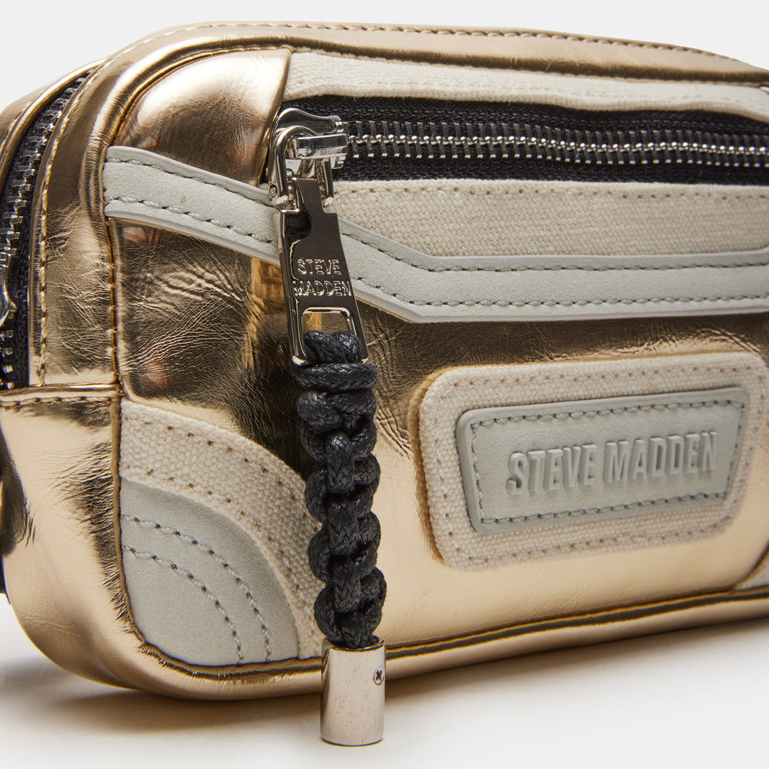 BMADRIDD Gold Belt Bag | Women's Designer Handbags – Steve Madden Canada