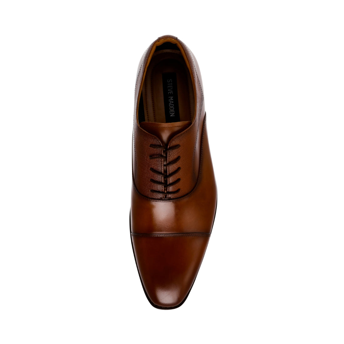 PLAKARD Tan Leather Lace Up Dress Shoes | Men's Designer Dress Shoes ...