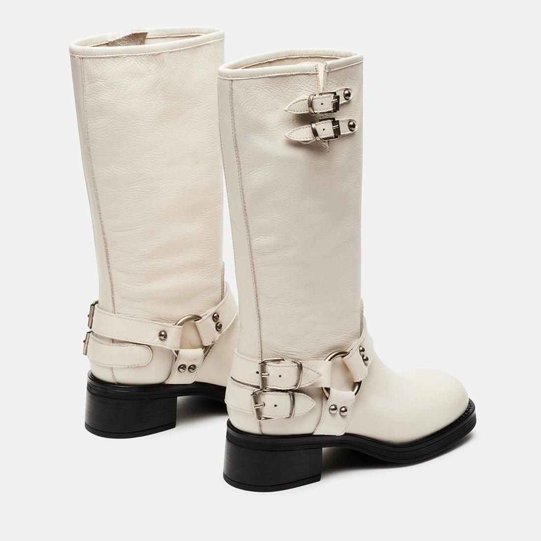 ASTOR Natural Leather Knee High Boots | Women's Designer Boots – Steve ...