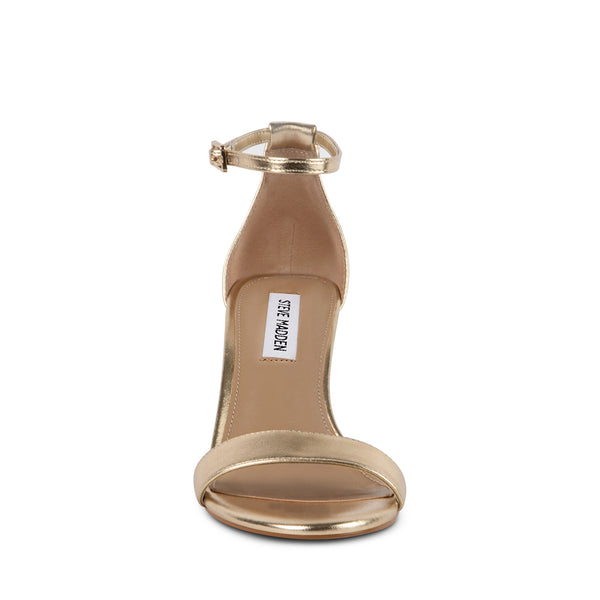 DYLANN Gold High Block Heel | Women's Designer Heels – Steve Madden Canada