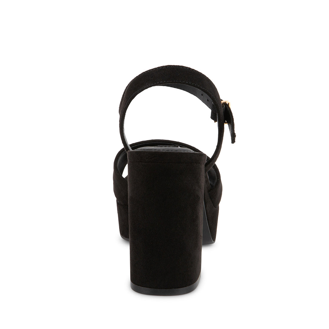 EARTHY Black Platform Chunky Heels | Women's Designer Shoes – Steve ...