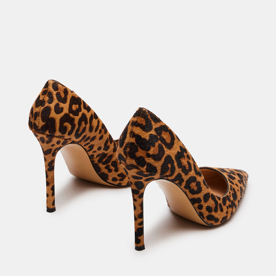 EVELYN-L Leopard Pointy Toe Stiletto Pumps | Women's Designer Heels ...