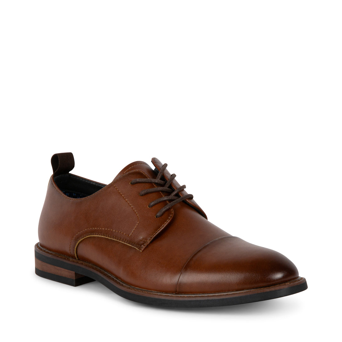 EVOLUTE Cognac Leather Dress Shoes | Men's Designer Shoes – Steve ...