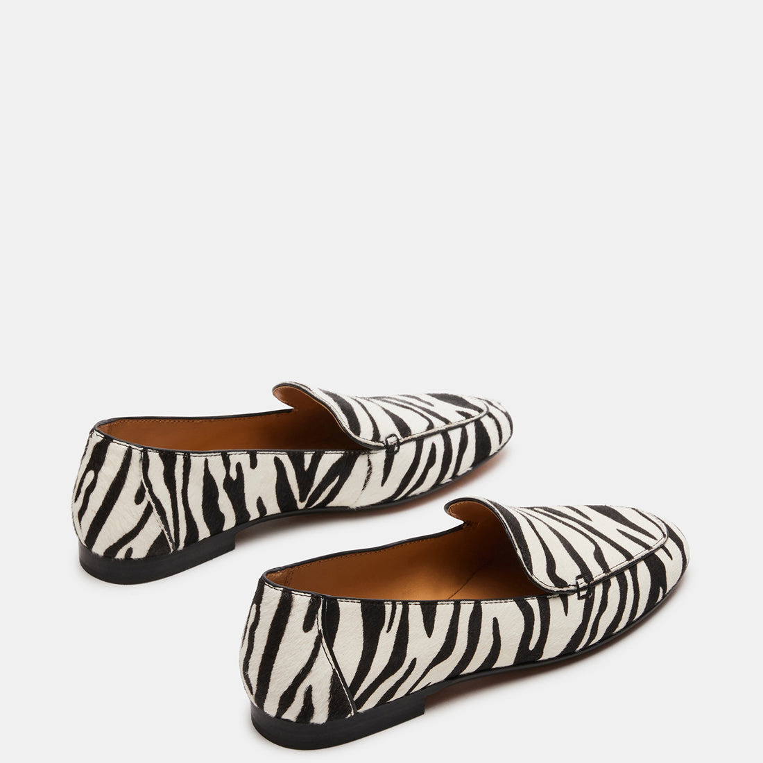 FITZ Zebra Exotic Loafers | Women's Designer Shoes – Steve Madden Canada