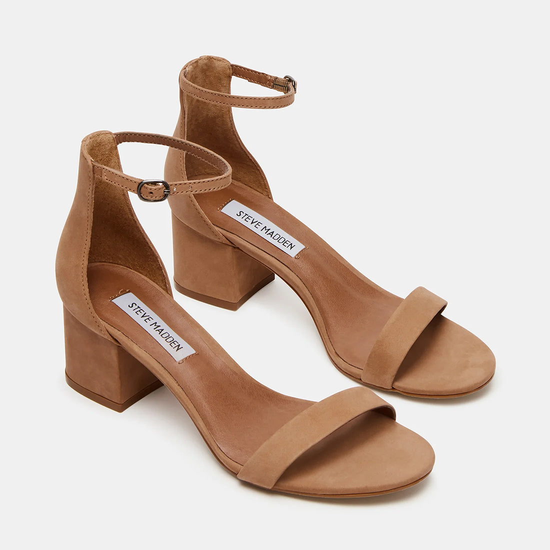 IRENE Tan Nubuck Women's Heels | Women's Designer Heels – Steve Madden ...