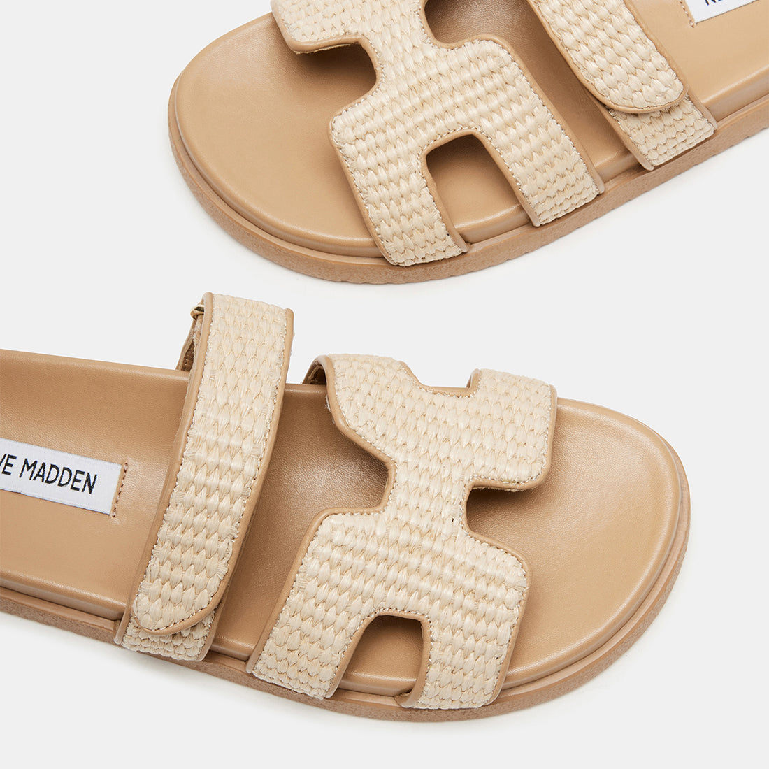 MAYVEN Natural Slides | Women's Designer Shoes – Steve Madden Canada