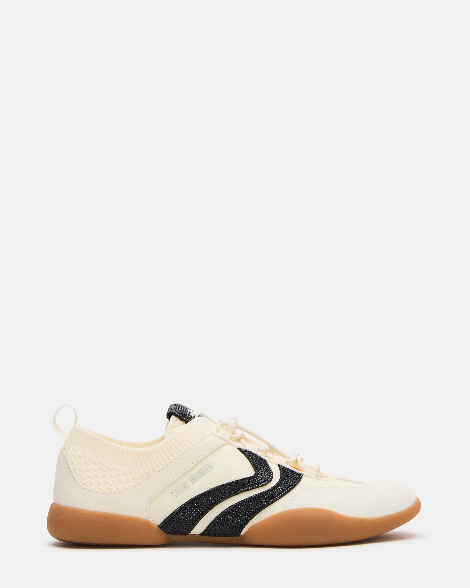 REBOOT-R Natural Low Top Rhinestone Detail Sneakers | Women's Designer ...