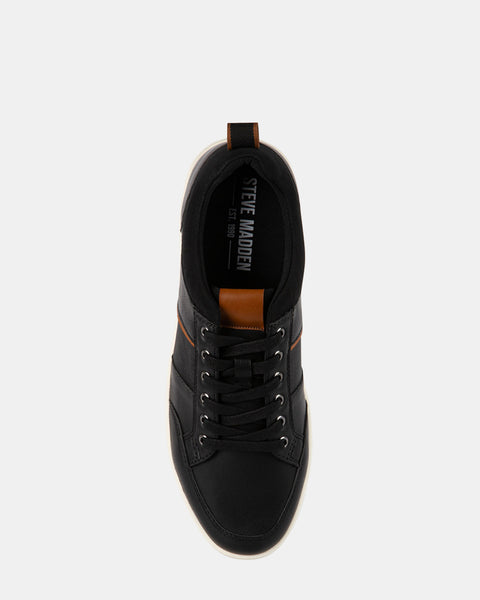 RODRIGO Black Sneakers | Men's Designer Shoes – Steve Madden Canada
