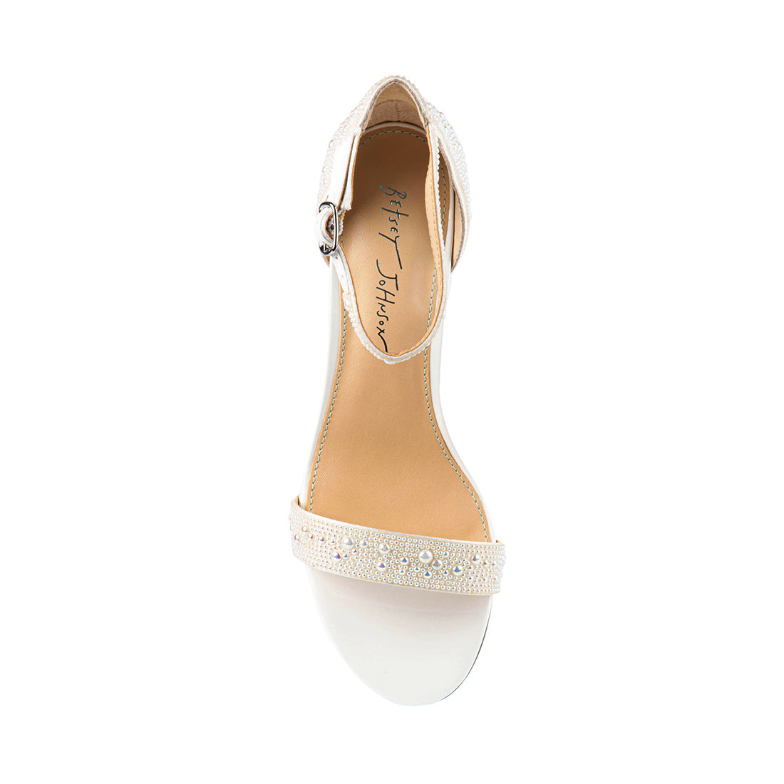 SB-MARI White Pearl Block Heel Sandals | Women's Designer Heels – Steve ...