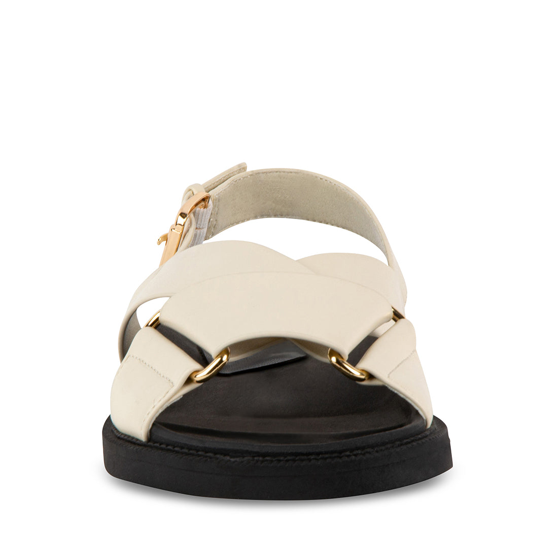 Sandales à bride arrière blanches SHABA | Chaussures de créateur pour ...