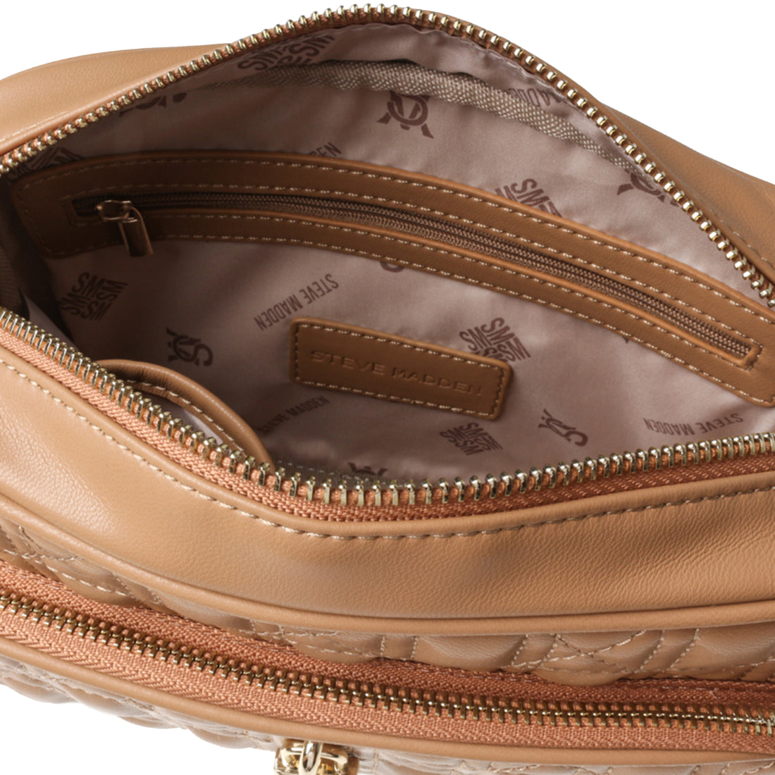 BCAMRA-Q Tan Shoulder Bags | Women's Designer Handbags – Steve Madden ...