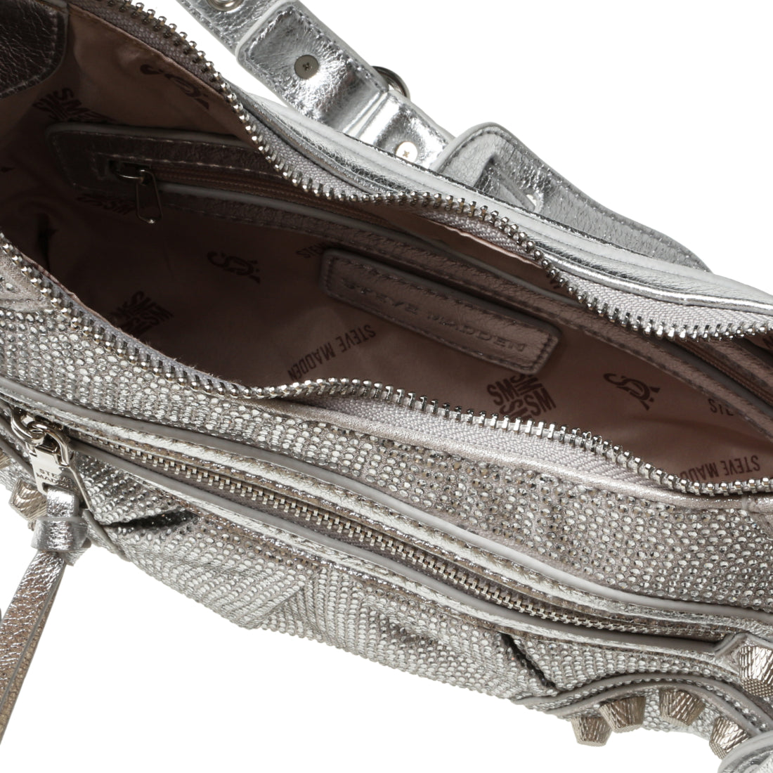 BGLOWY Silver Shoulder Bags | Women's Designer Handbags – Steve Madden ...